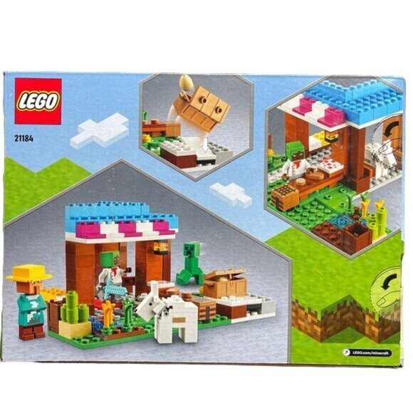 Lego | Toys | Lego Minecraft 2184 Bakery Building Set Goat Snow ...